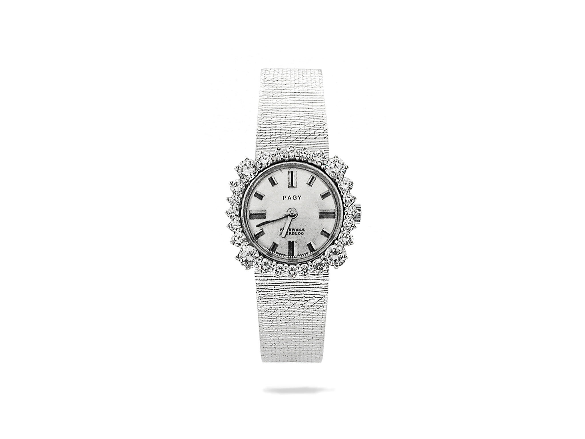 Vintage Pagy Watch with Diamond | Jewel in a Box