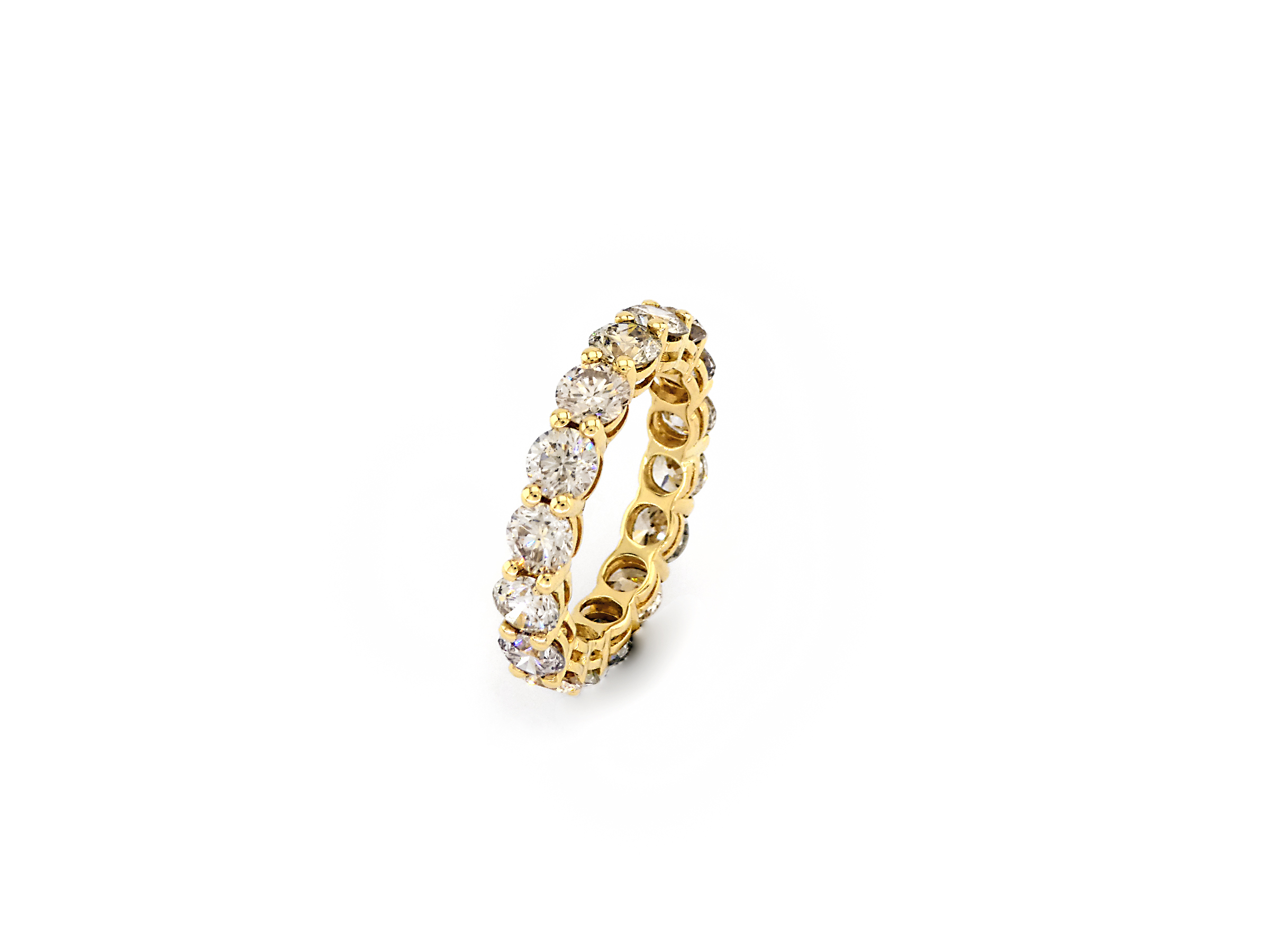 Alliance Ring Yellow Gold with Diamond | Jewel in a Box