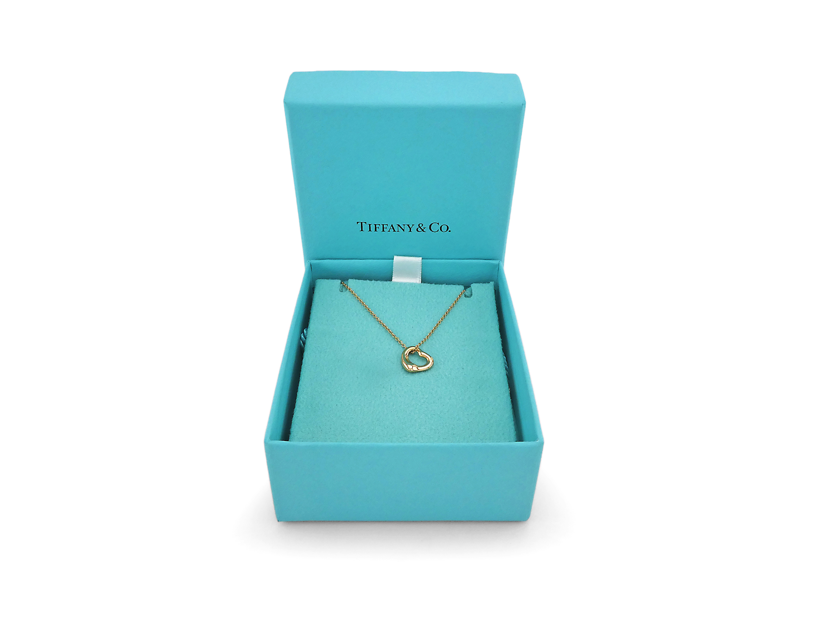 Tiffany & Co. Rosé Gouden Hart Hanger | Jewel in a Box