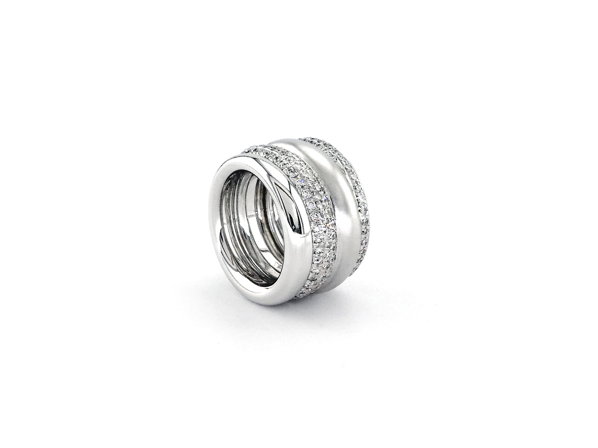 Pomellato "Tubolare" Diamond Ring | Jewel in a Box