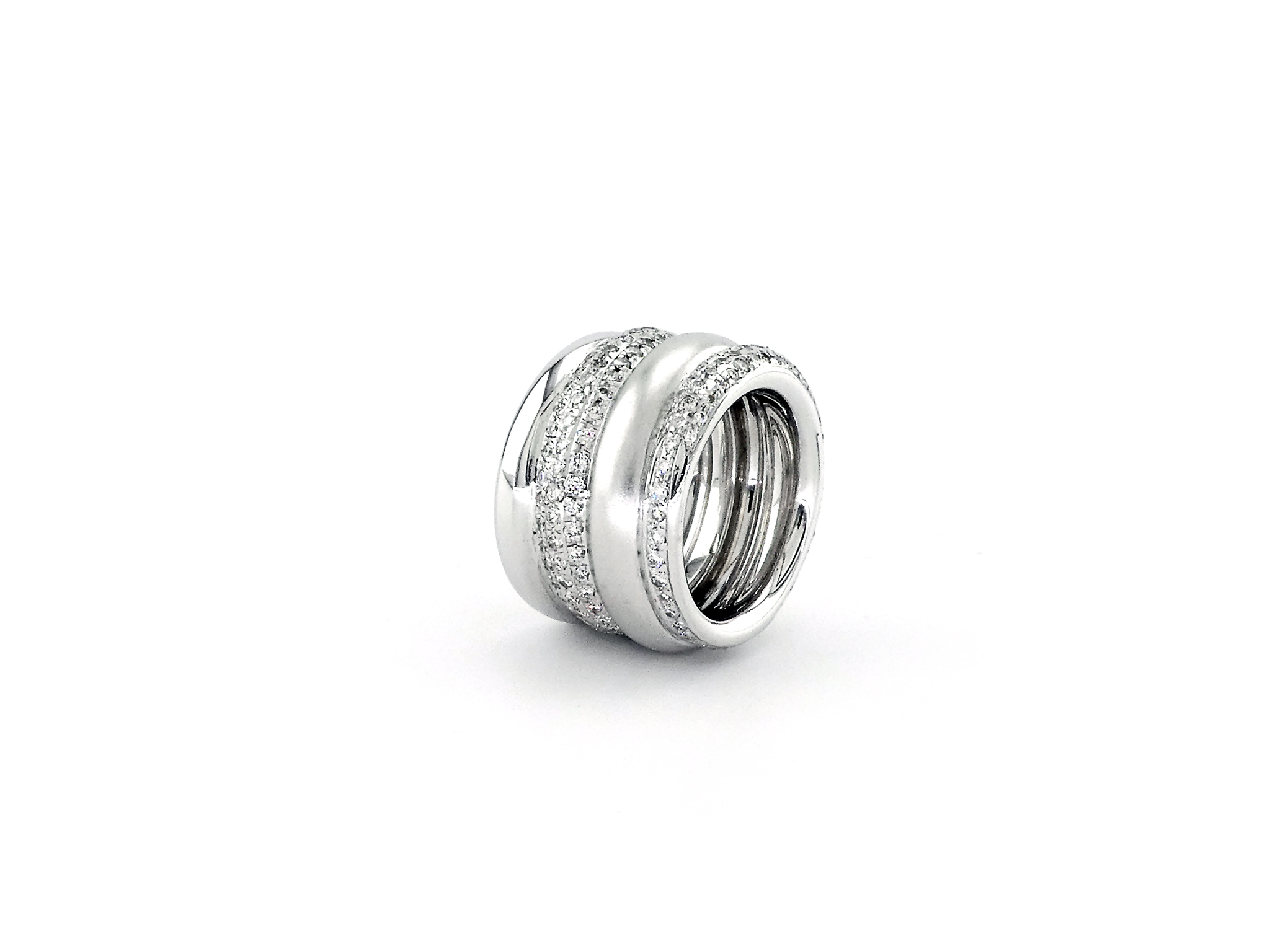 Pomellato "Tubolare" Diamond Ring | Jewel in a Box