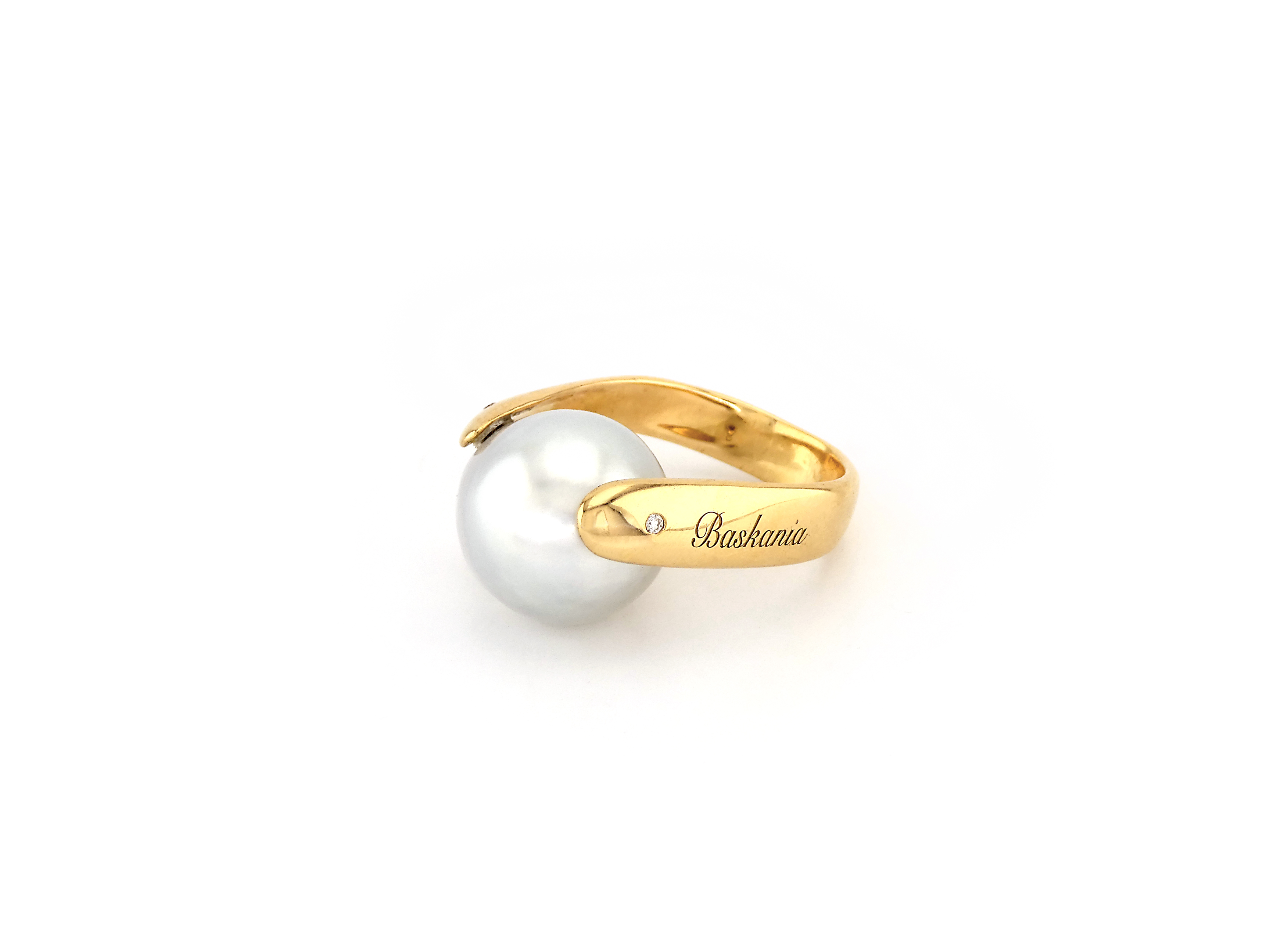 Baskania Ring with Baroque Pearl | Jewel in a Box